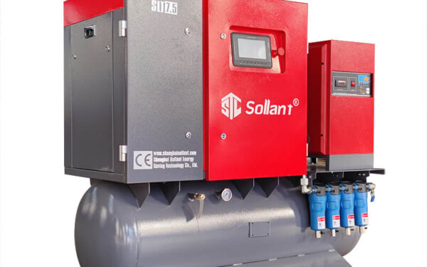Sollant energy-saving air compressors focus on industries and equipment